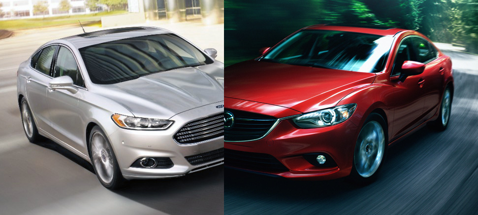 Face Off Friday: Ford Fusion vs Mazda6 | The Official Blog of SpeedList.com