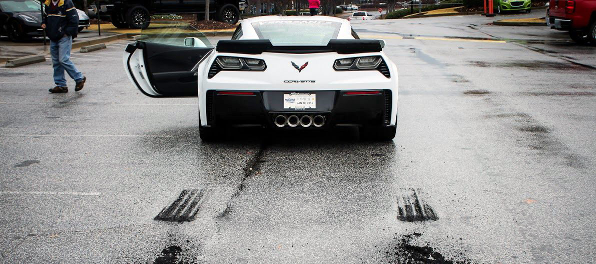 2015 Corvette Z06 Burnout Tracks | The Official Blog of SpeedList.com